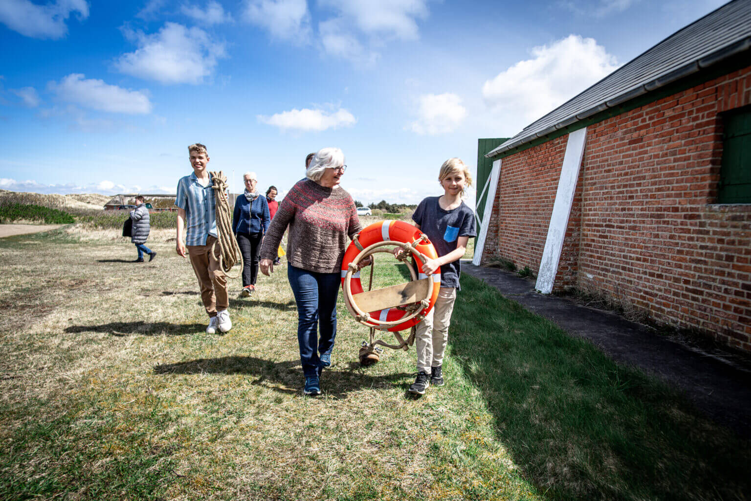 Rescue exercise - Ringkobing Fjord Museums
