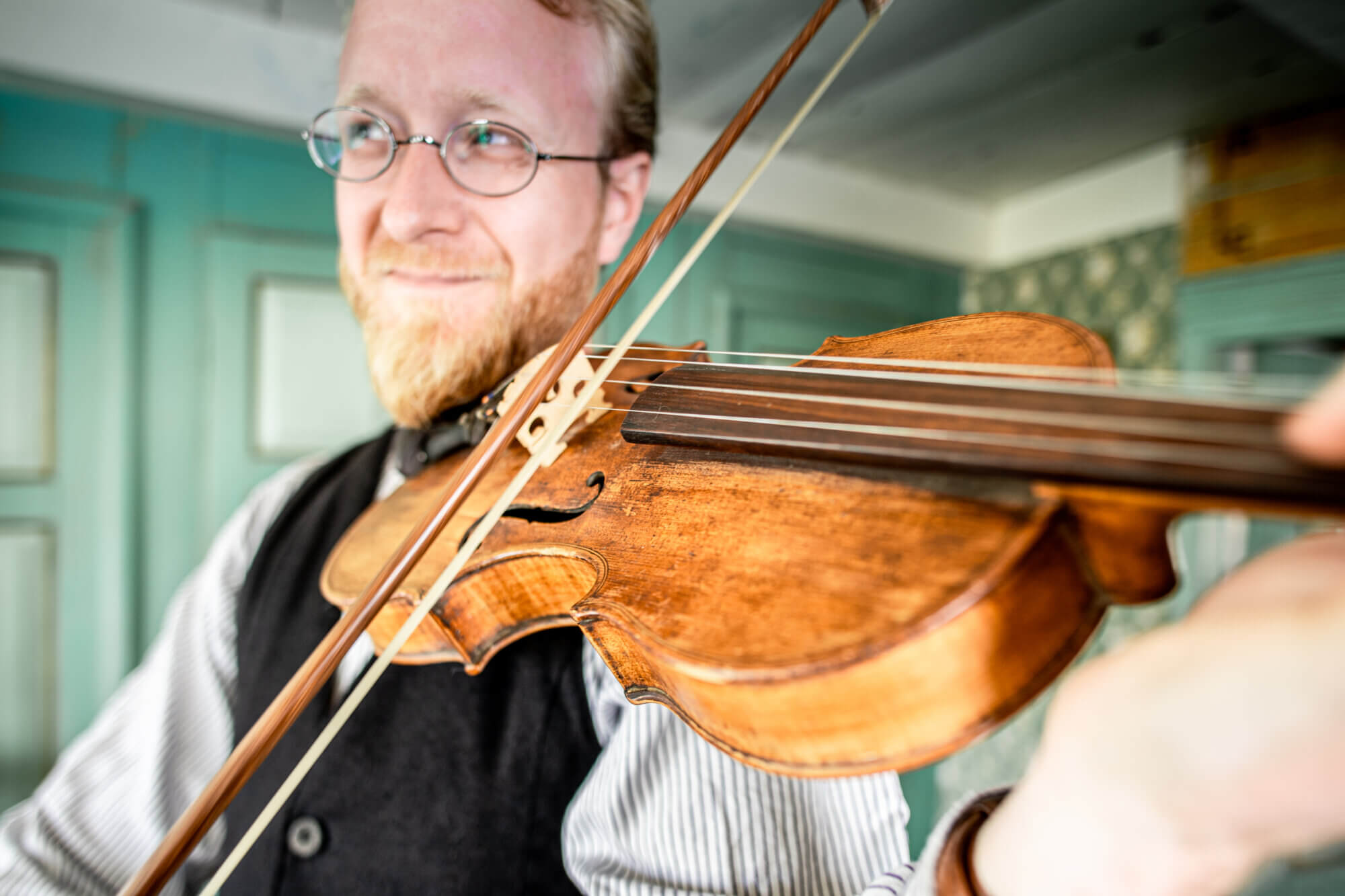 Fiddler music at Fiskeriets Hus - Ringkobing Fjord Museer