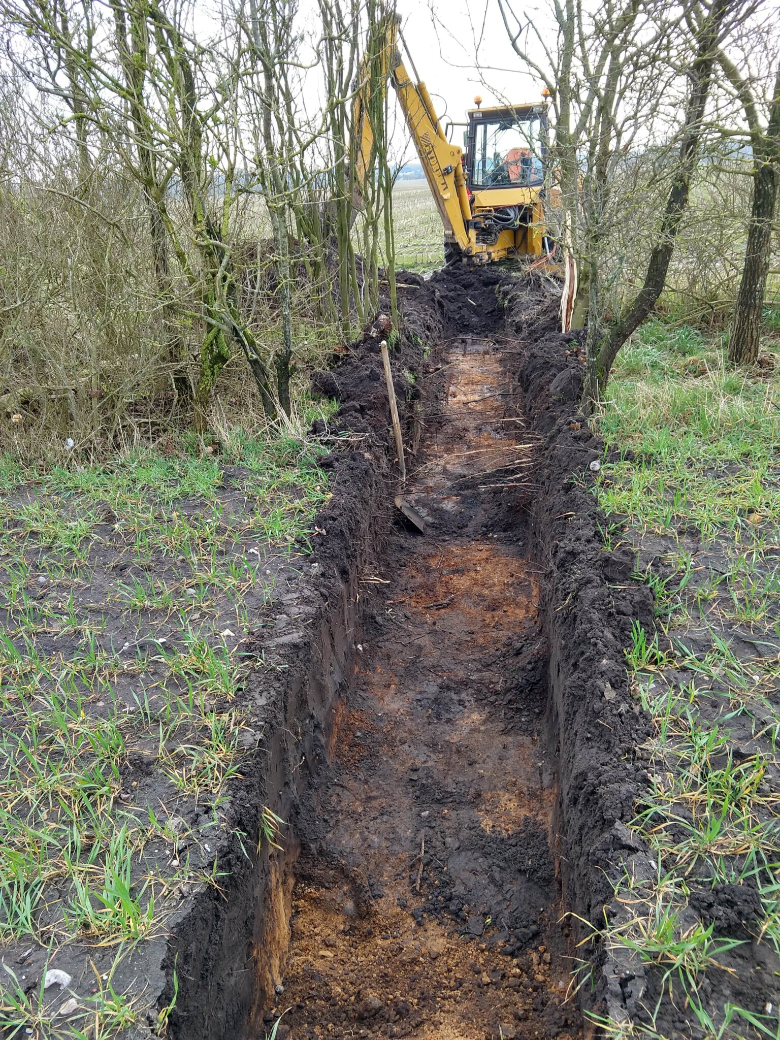 ARV 634 - Dike between Årre and Avtrup owners' guild - Ringkobing Fjord ...